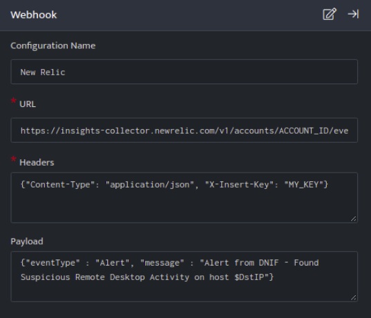 New Relic - Cloud-Native SIEM, User analytics and Automation | DNIF HYPERCLOUD | DNIF